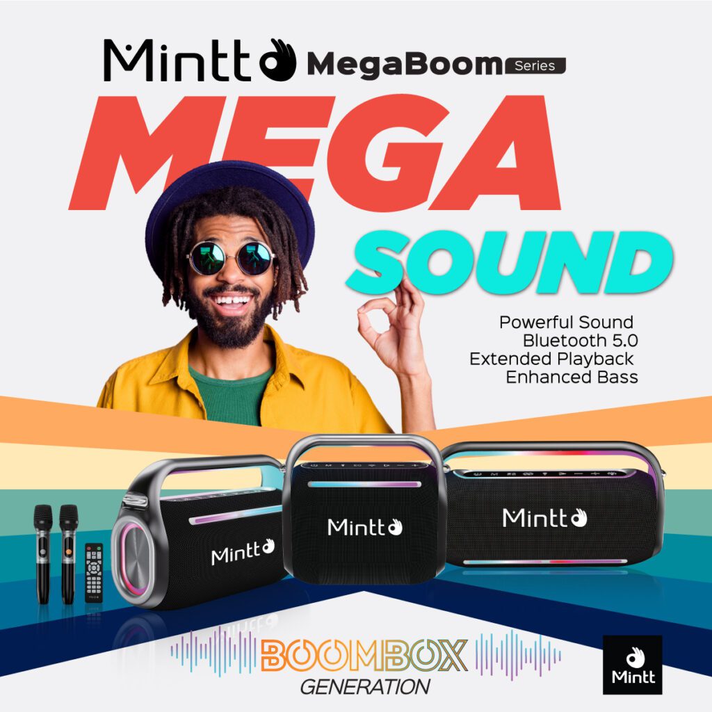 Mintt Megaboom Series 100 - Fone Haus