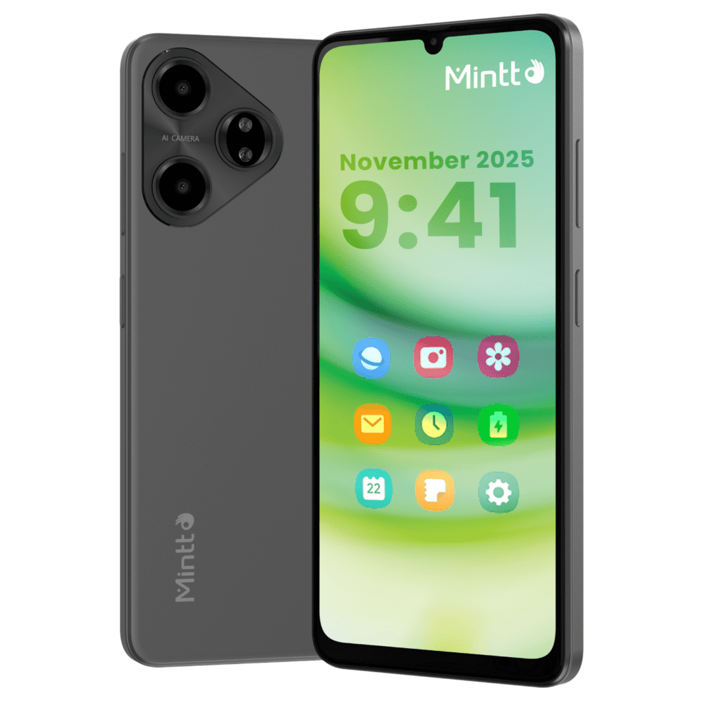 MINTT P25 3+32GB BLACK - Fone Haus